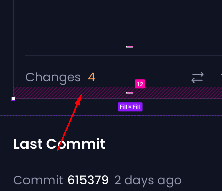 🐛 Bug Report: Side commit component - Wrong font size, padding, scrollbar, color, text length ...