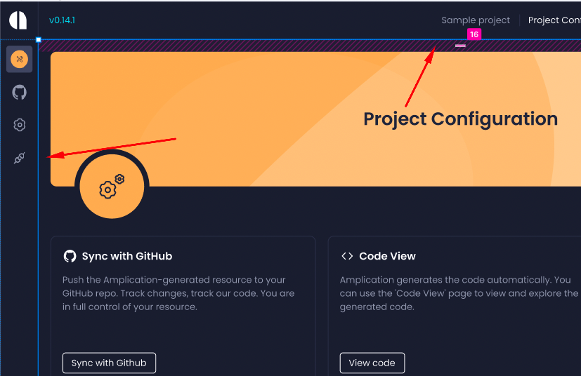 🐛 Bug Report: Project configuration - UI Problems (Padding, icon, height, text color, text size ...