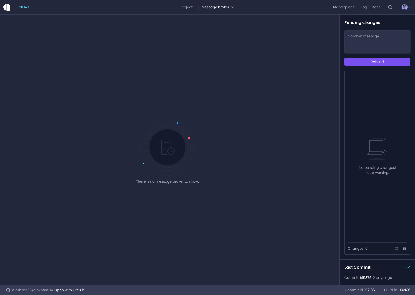 🐛 Bug Report: Message Broker Page - missing the empty state · Issue #3896 · amplication ...