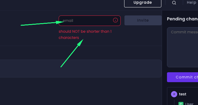 🐛 Bug Report Uiux Error Message Alignment And Search Field Width Adjustment · Issue 6033 