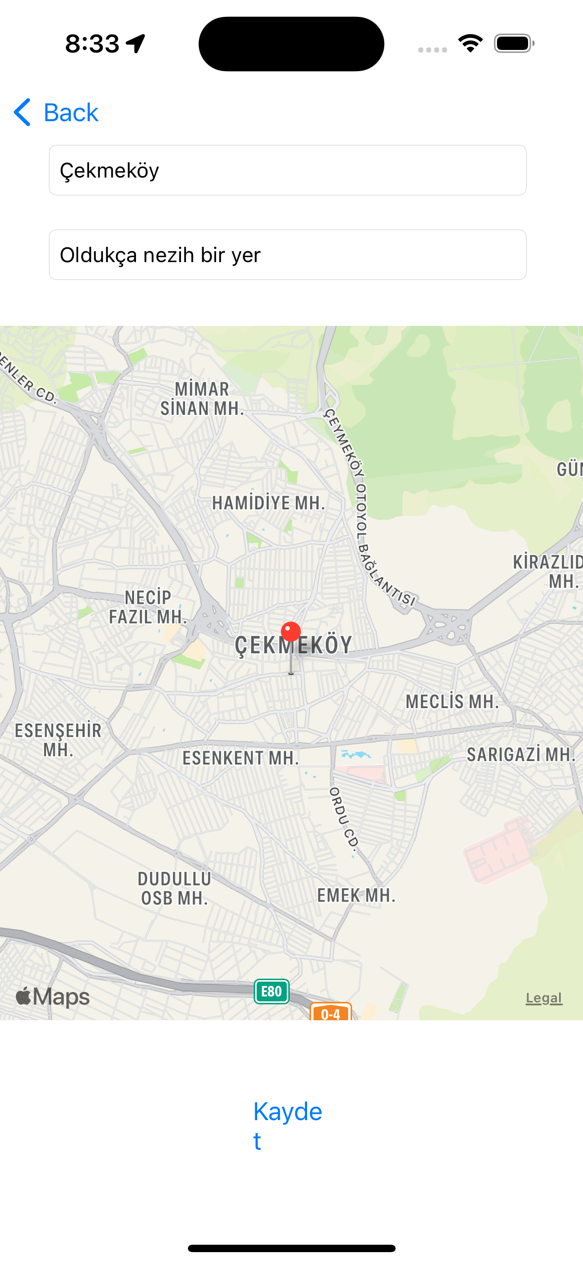 GitHub - eyuphanakkaya/UIKIT-HaritaUygulamasi