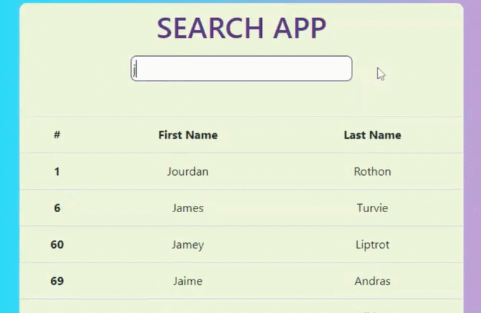 GitHub - lalerd/Search-Bar-React GitHub - lalerd/Search-Bar-React