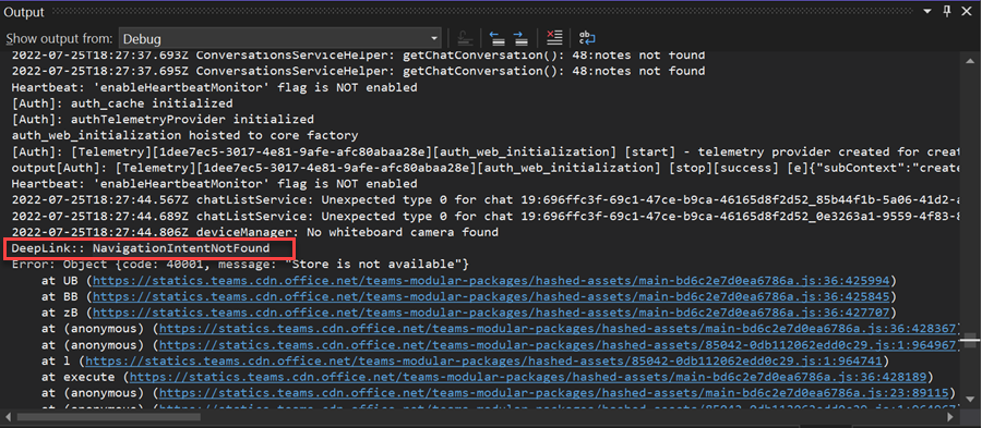 Created New Vs2022 Project With Teams Toolkit Bot Project Hit F5 Stuck At Ms Teams Web Ui With