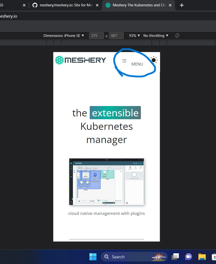 Menu Display Issue: Hamburger Icon visible and MENU button also visible at a time · Issue #1104 ...