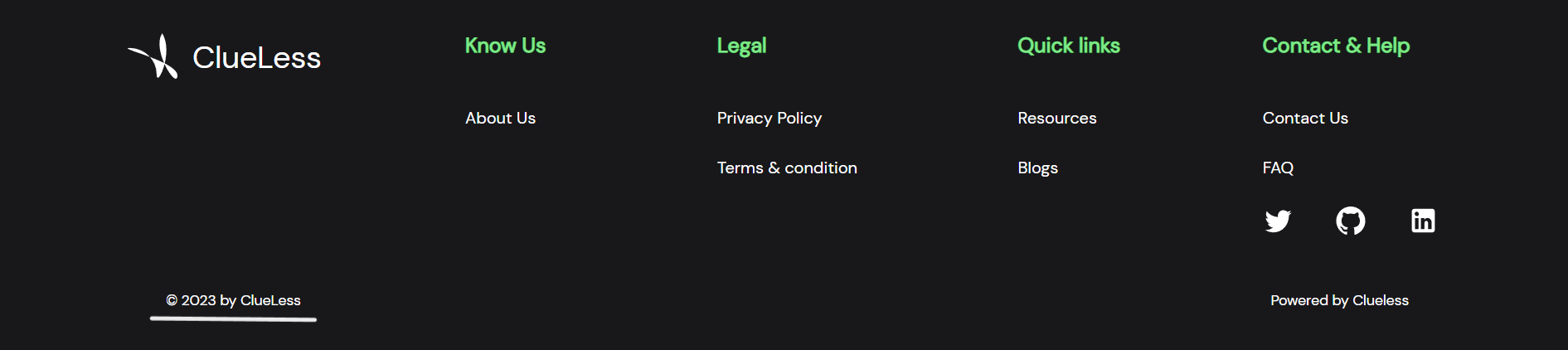 Update Footer to Display Dynamic Year · Issue #606 · Clueless-Community/clueless-official ...