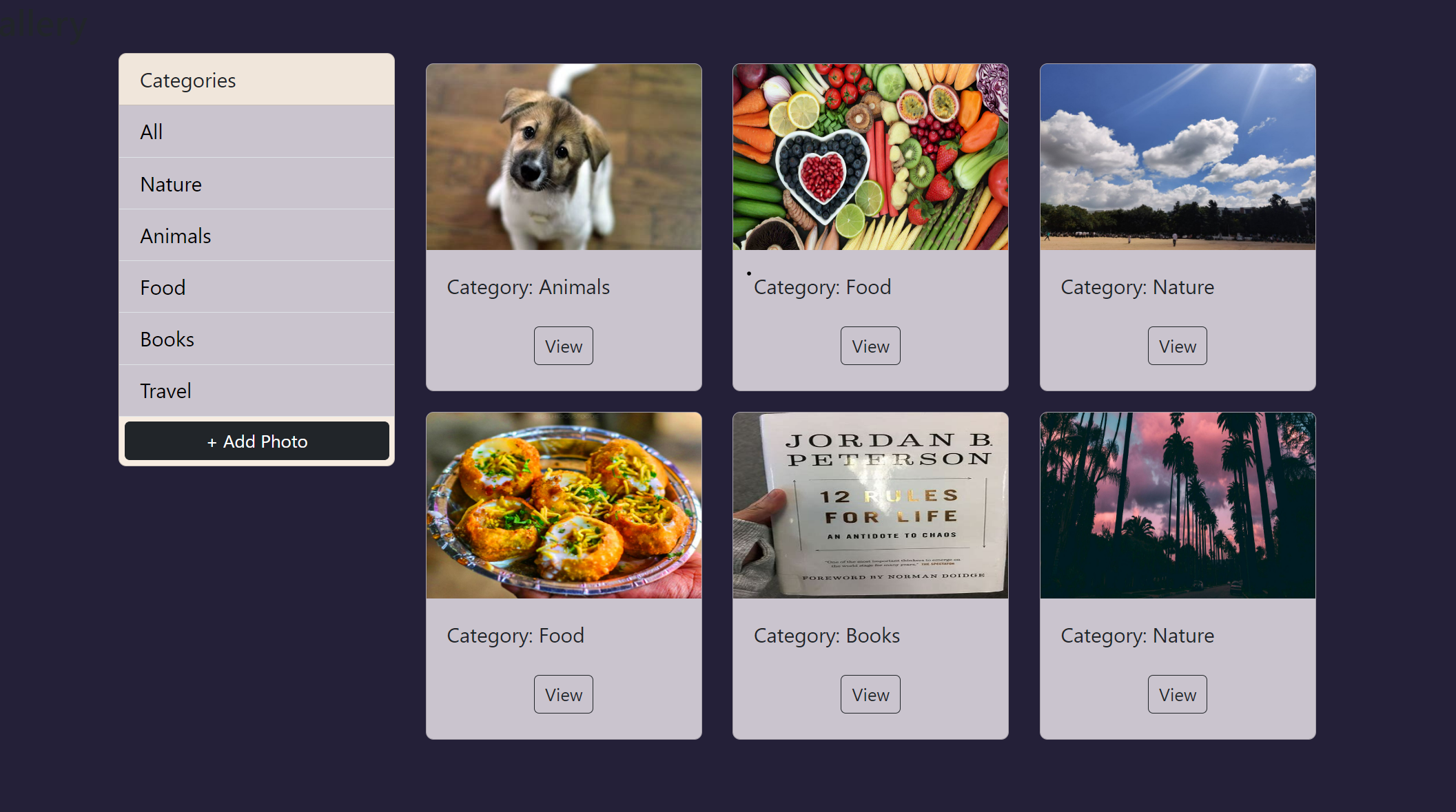 GitHub - keertihegde002/PhotoAlbum: Stores and categorizes the images using Django as backend.