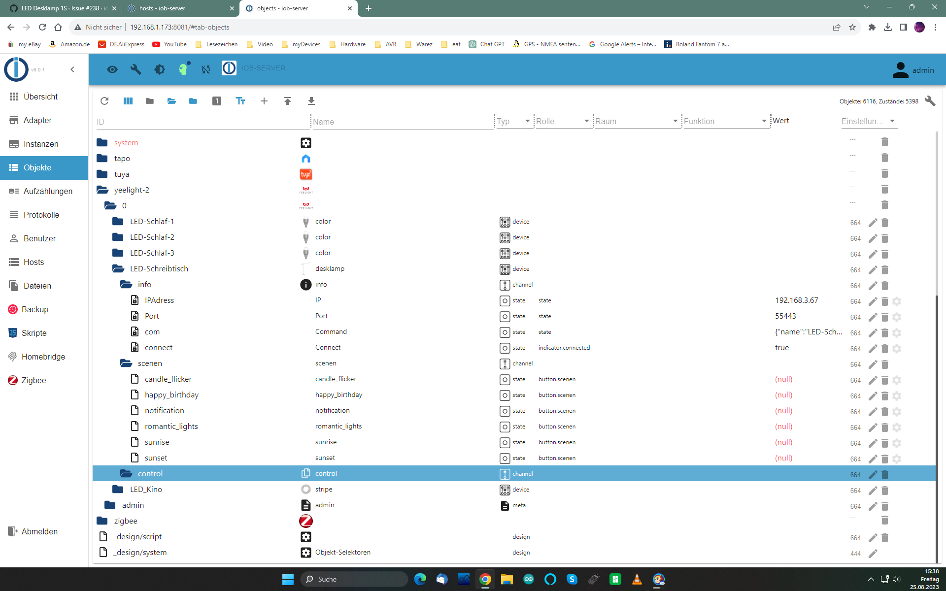 LED Desklamp 1S · Issue #238 · iobroker-community-adapters/ioBroker ...