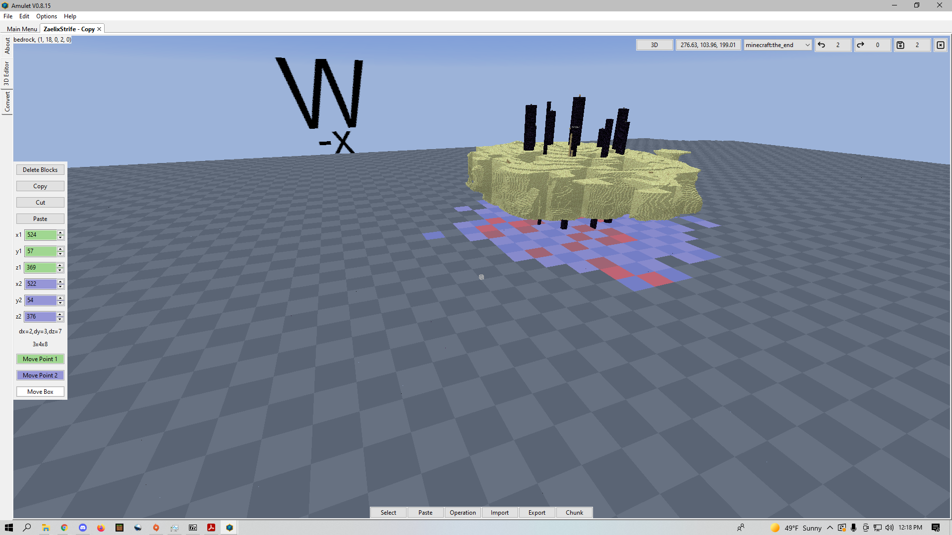 Not loading chunks in 1.18.2 · Issue #501 · Amulet-Team/Amulet-Map-Editor · GitHub