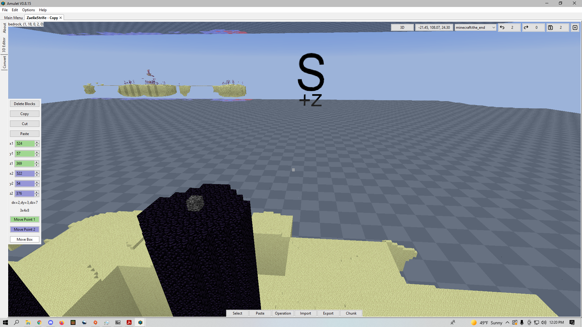 Not loading chunks in 1.18.2 · Issue #501 · Amulet-Team/Amulet-Map-Editor · GitHub
