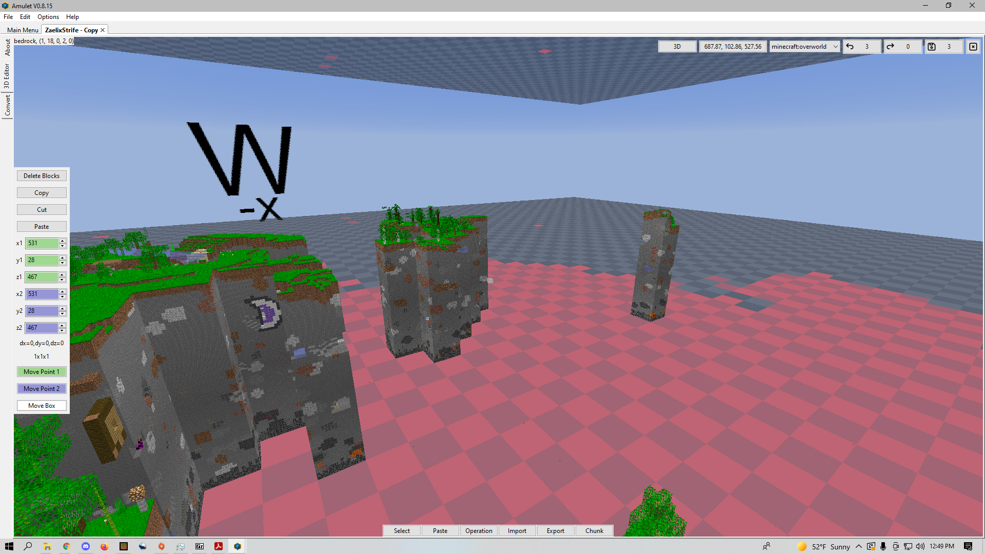 Not loading chunks in 1.18.2 · Issue #501 · Amulet-Team/Amulet-Map-Editor · GitHub