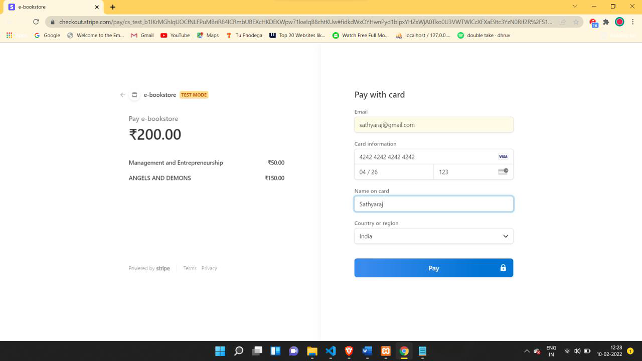 GitHub - Sathya-Raj/E-Bookstore: An Ebook website demonstrating the concept of database ...