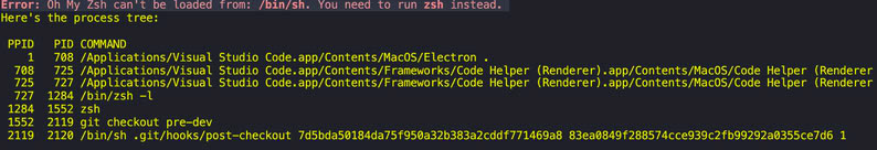 Error: Oh My Zsh can't be loaded from: /bin/sh. You need to run zsh instead. · ohmyzsh ohmyzsh ...