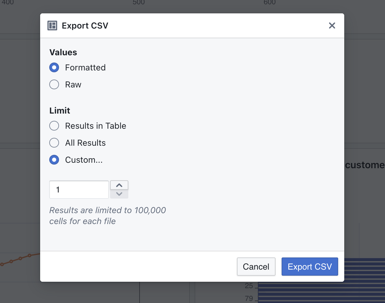 fix: csv export modal styles by IrakliJani · Pull Request #4762 · lightdash/lightdash · GitHub