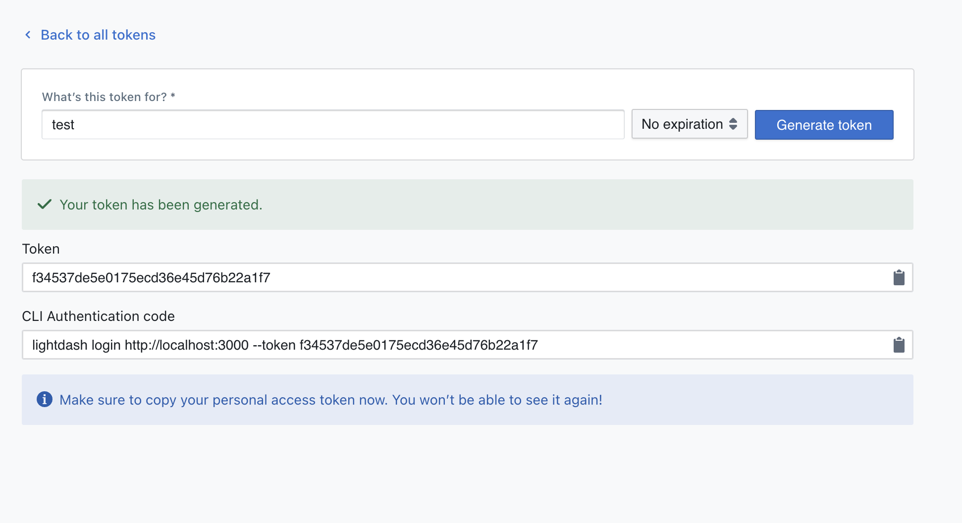 Migrate `Settings > Personal access tokens` from Blueprint to Mantine · Issue #5316 · lightdash ...