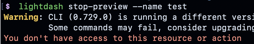 It should show an error and fail when you `stop-preview` an incorrect project · Issue #6698 ...