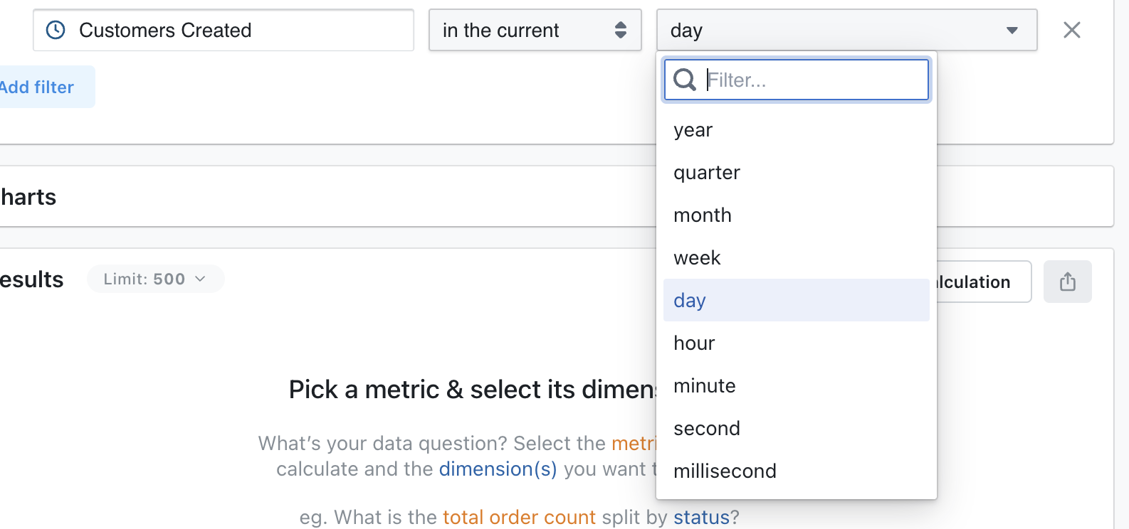 Migrate unit of time autocomplete to Mantine · Issue #7312 · lightdash/lightdash · GitHub
