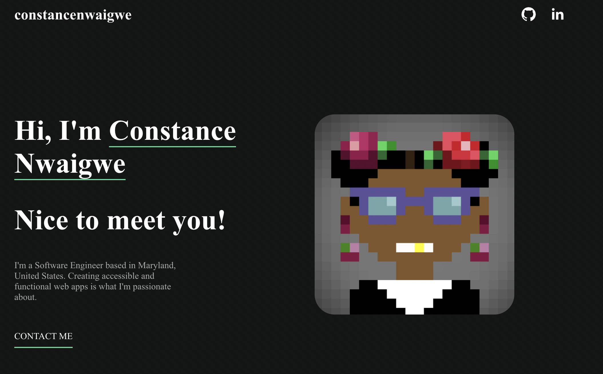 GitHub - ConstanceNwaigwe/Software-engineer-portfolio