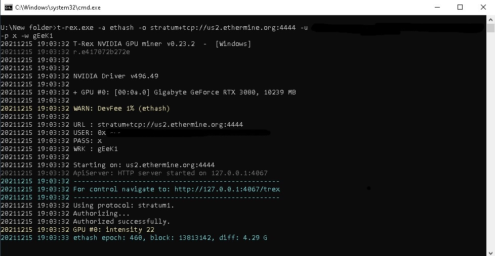 Miner doesnt do anything · Issue #932 · trexminer/T-Rex · GitHub