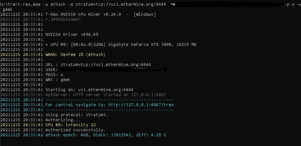 Miner doesnt do anything · Issue #932 · trexminer/T-Rex · GitHub