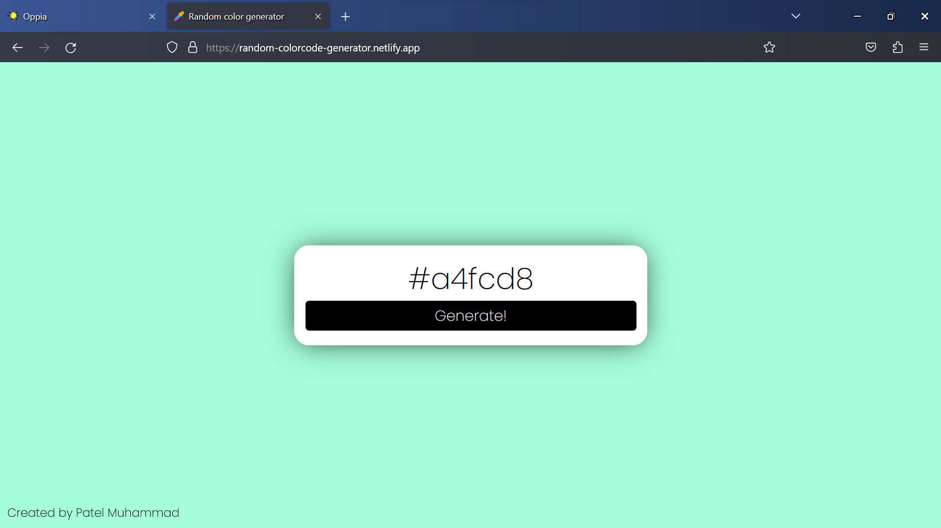 GitHub - Patel-Muhammad/Random-color-generator: The Random Color ...