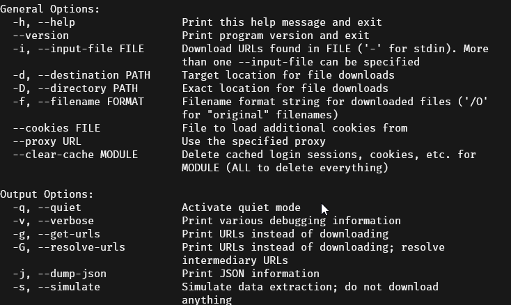 How do you batch download archives from EXhentai? · Issue #2213 · mikf/gallery-dl · GitHub
