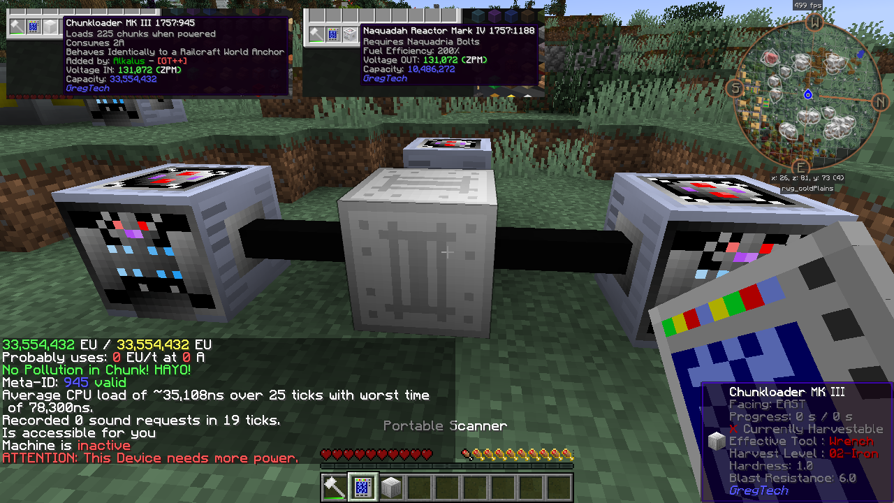 [GT++] Chunkloader MK I~III doesn't work. · Issue #9944 · GTNewHorizons/GT-New-Horizons-Modpack ...