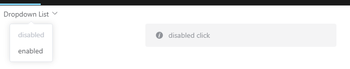 [Bug Report] [Component] [dropdown-item] disabled @click仍能执行 · Issue #7410 · element-plus ...