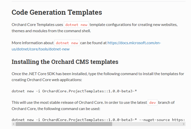 Read The Docs Overflow Issue · Issue 3348 · Orchardcms Orchardcore · Github