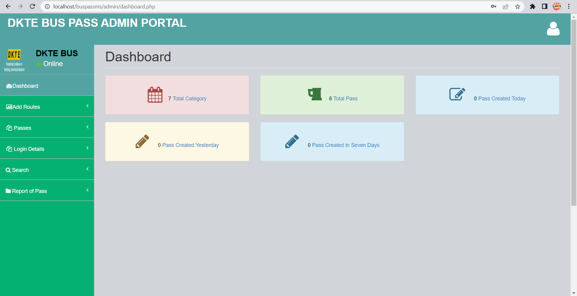 GitHub - vishalgarje17/Bus-Pass-Management-System
