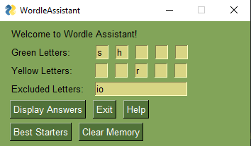 GitHub - krystianpietryka/Wordle_Assistant