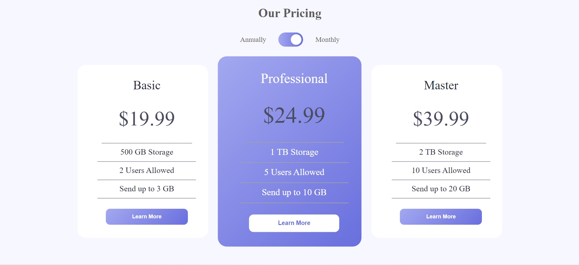 GitHub - Shashikant6633/Pricing-Page-Layout-Using-HTML-CSS