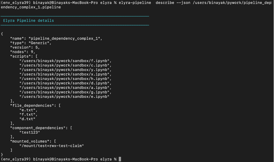 Extend 'elyra-pipeline describe' to identify PVC and notebook|script dependencies · Issue #2685 ...
