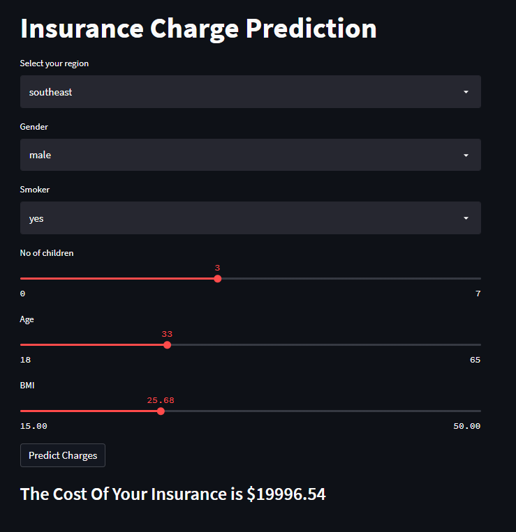 GitHub - Omkar1600/Insurance-Charge-Prediction