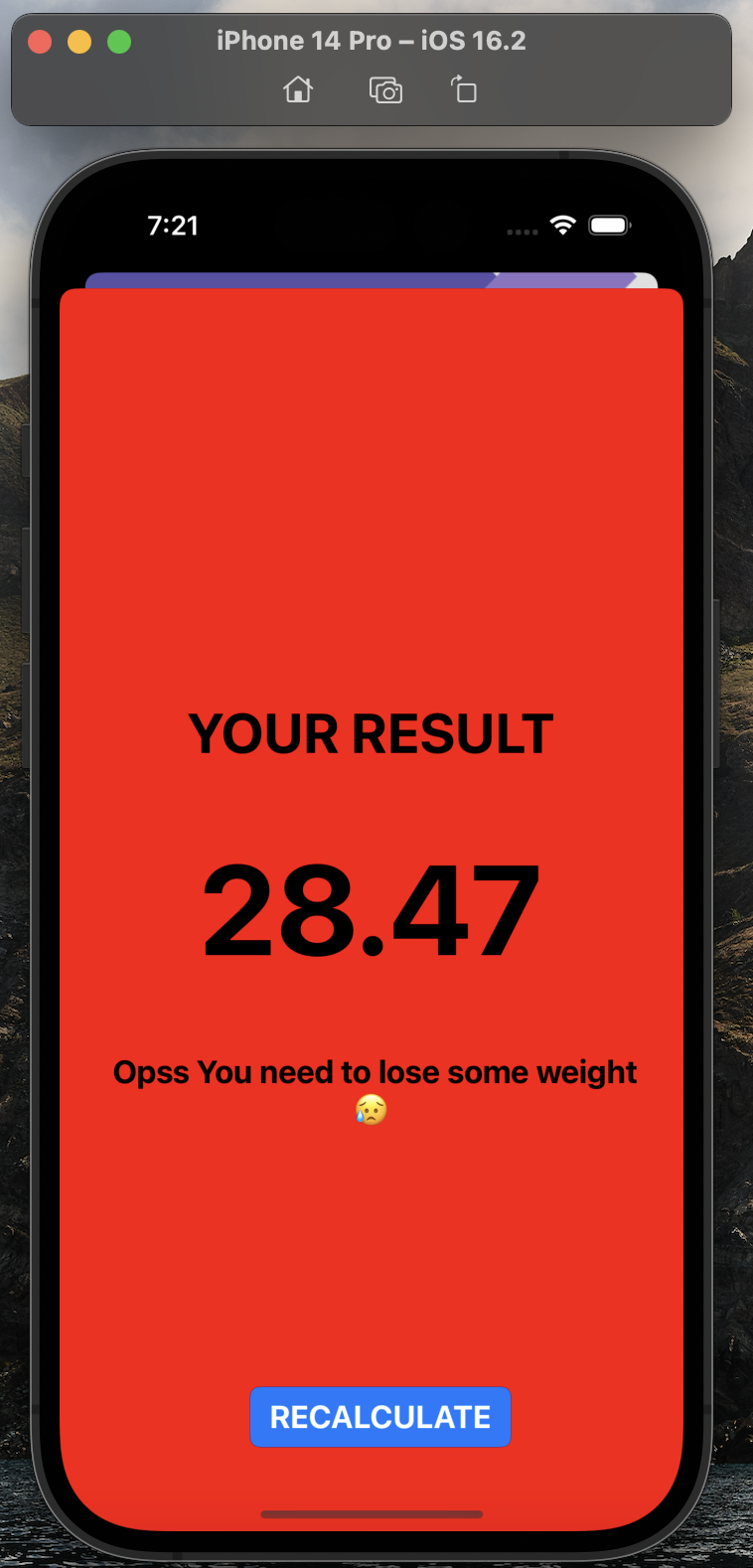 GitHub - yasinctn/BMICalculator