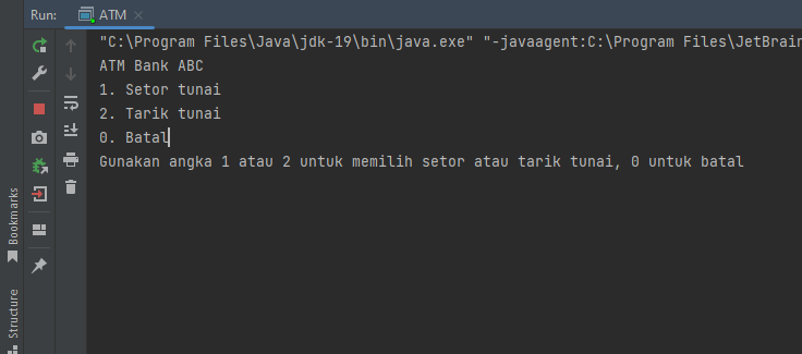 GitHub - kenzietama/ATM-JAVA: Tugas Modul 4 PDKP Function and Method