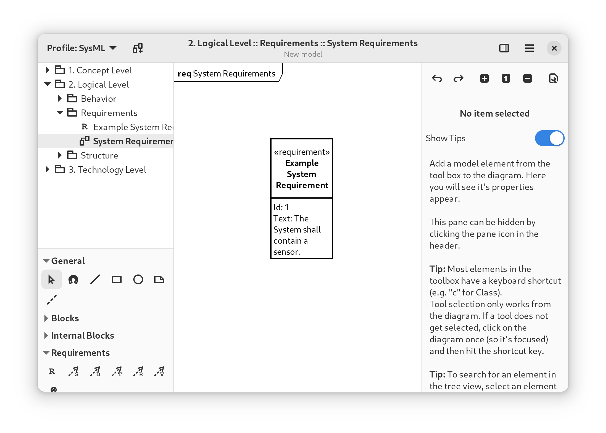 Don't show tab bar if there's only one tab · Issue #1955 · gaphor/gaphor · GitHub