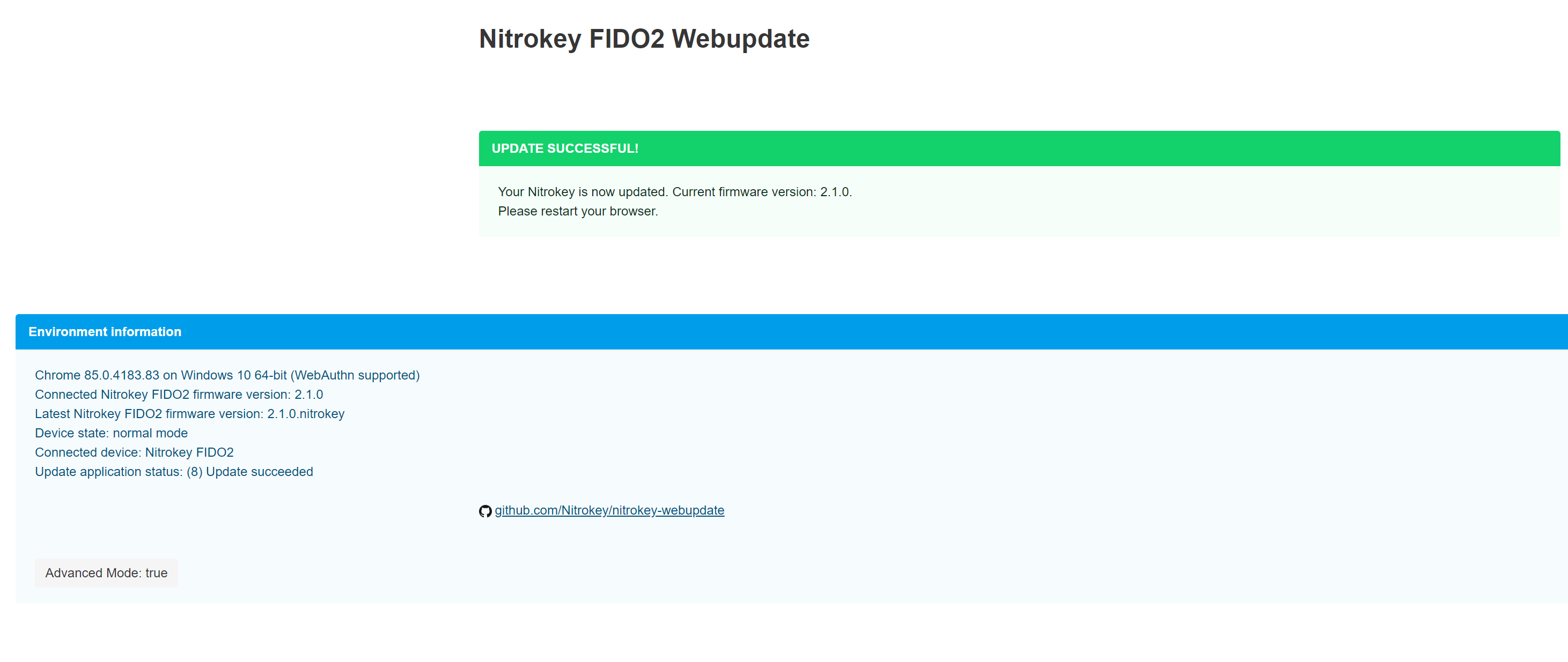 Version 2.1 release · Issue #51 · Nitrokey/nitrokey-fido2-firmware · GitHub