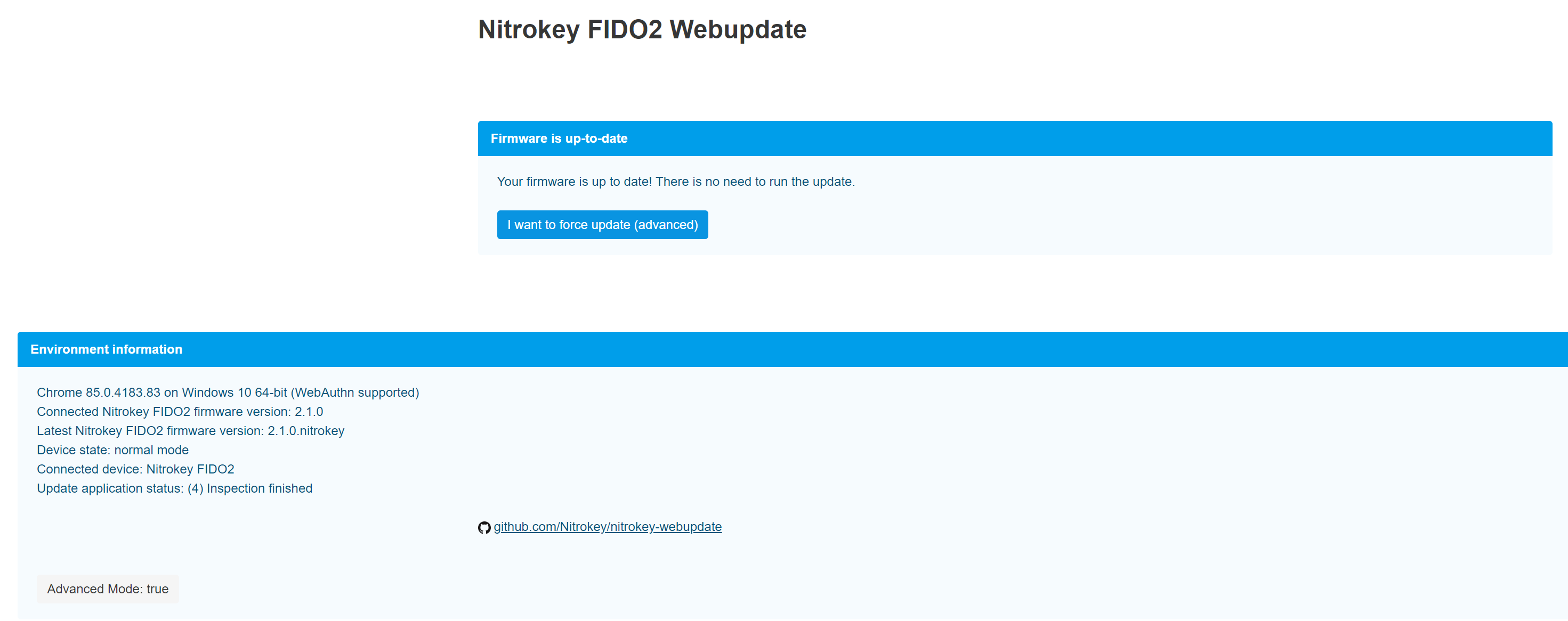 Version 2.1 release · Issue #51 · Nitrokey/nitrokey-fido2-firmware · GitHub