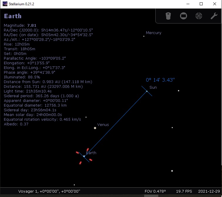Alternative for core.setObserverLocation, for spacecraft RA/Dec/distance? · Stellarium ...