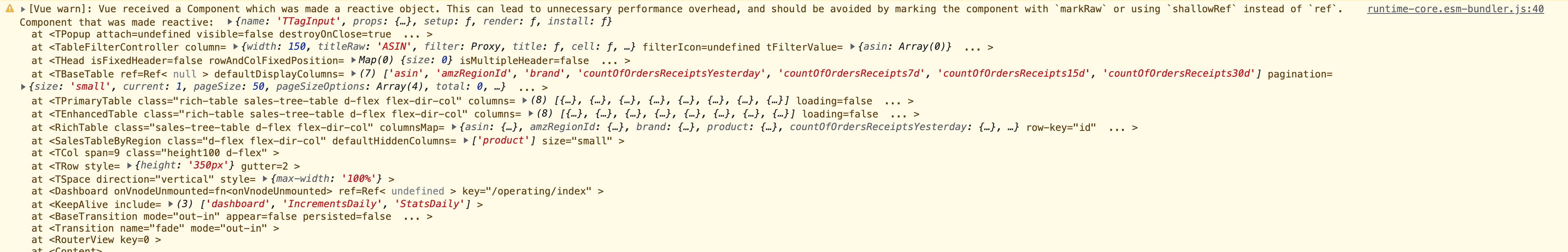 [tree-table] 展开列表头有可筛选组件时报出VUE警告 · Issue #2232 · Tencent/tdesign-vue-next · GitHub
