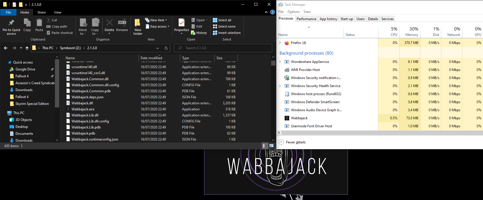 2.1.3.0 - Stuck on splash screen · Issue #965 · wabbajack-tools/wabbajack · GitHub