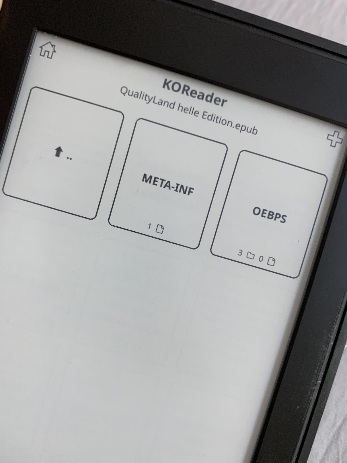 some ePub files shown as folder structure · Issue #9570 · koreader/koreader · GitHub