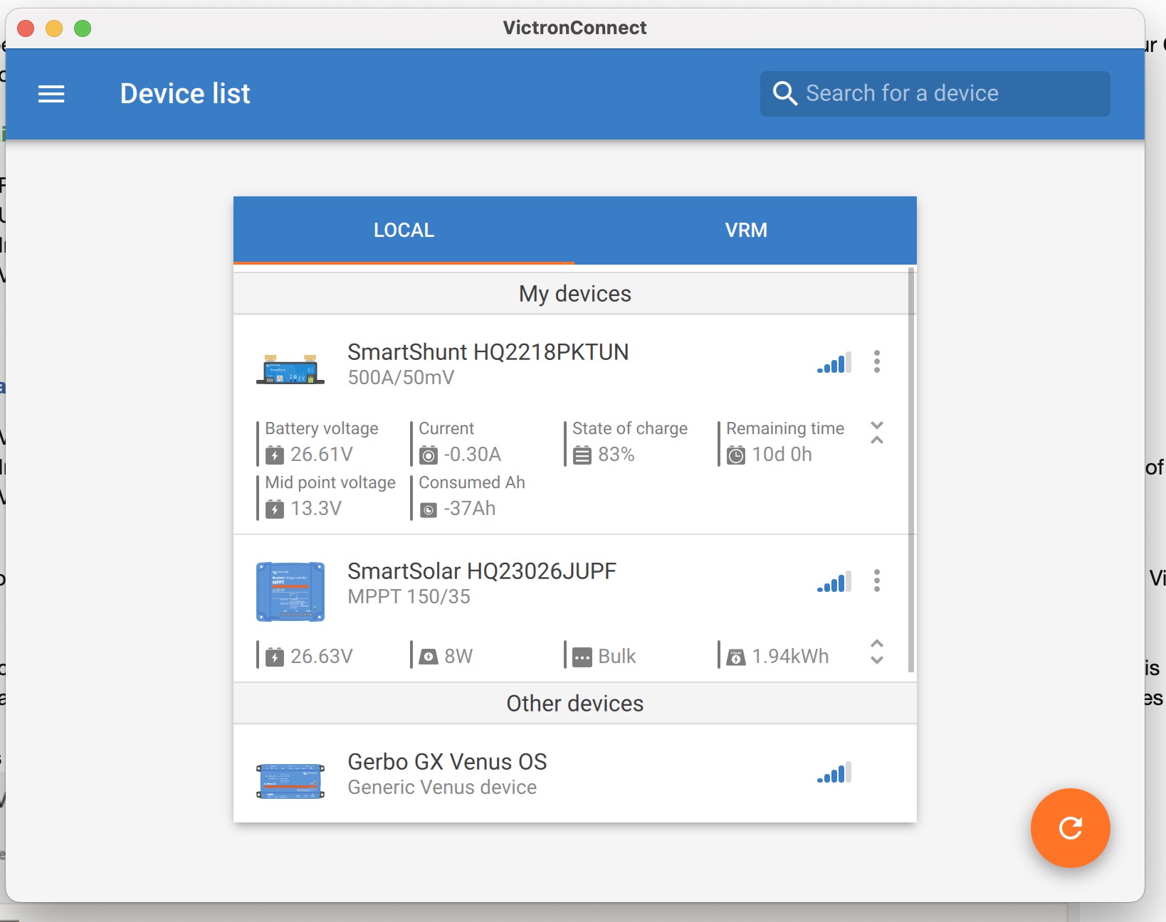Allow Victron MPPT and Victron SmartShunt to talk to Venus OS via Bluetooth. · Issue #1087 ...