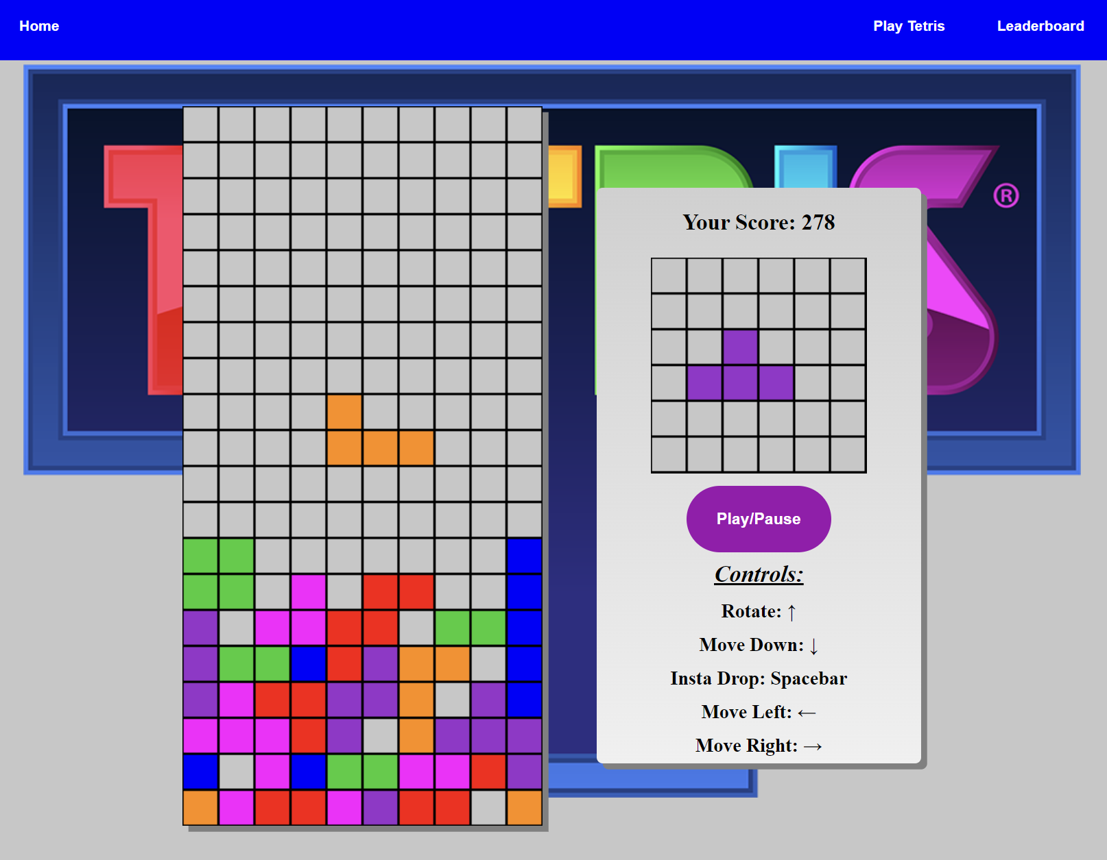 GitHub - abdullahqutob/LAMP-Stack-Tetris
