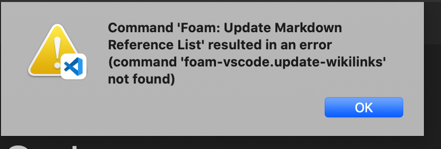 Foam Commands not appearing · Issue #725 · foambubble/foam · GitHub