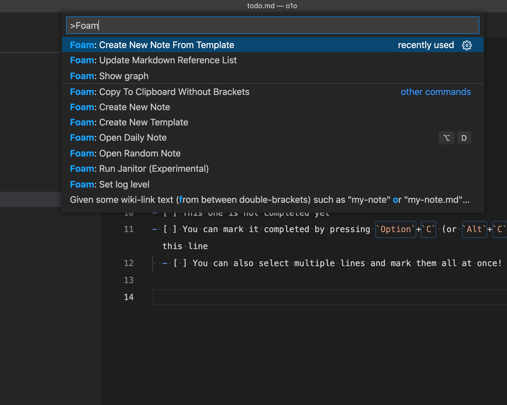 Foam Commands not appearing · Issue #725 · foambubble/foam · GitHub