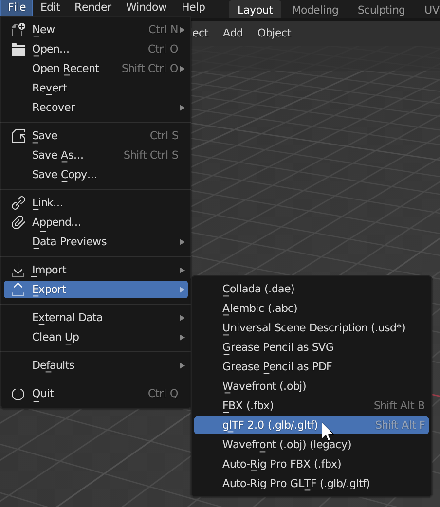 .gltf import not working with Blender 3.5 gltf export. · Issue #75621 · godotengine/godot · GitHub