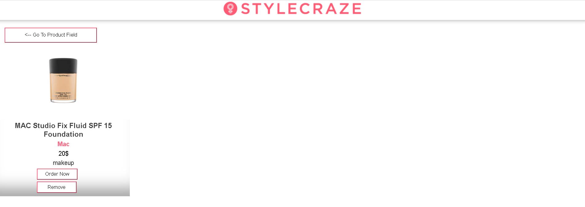 GitHub - Suprajna/Stylecraze-clone