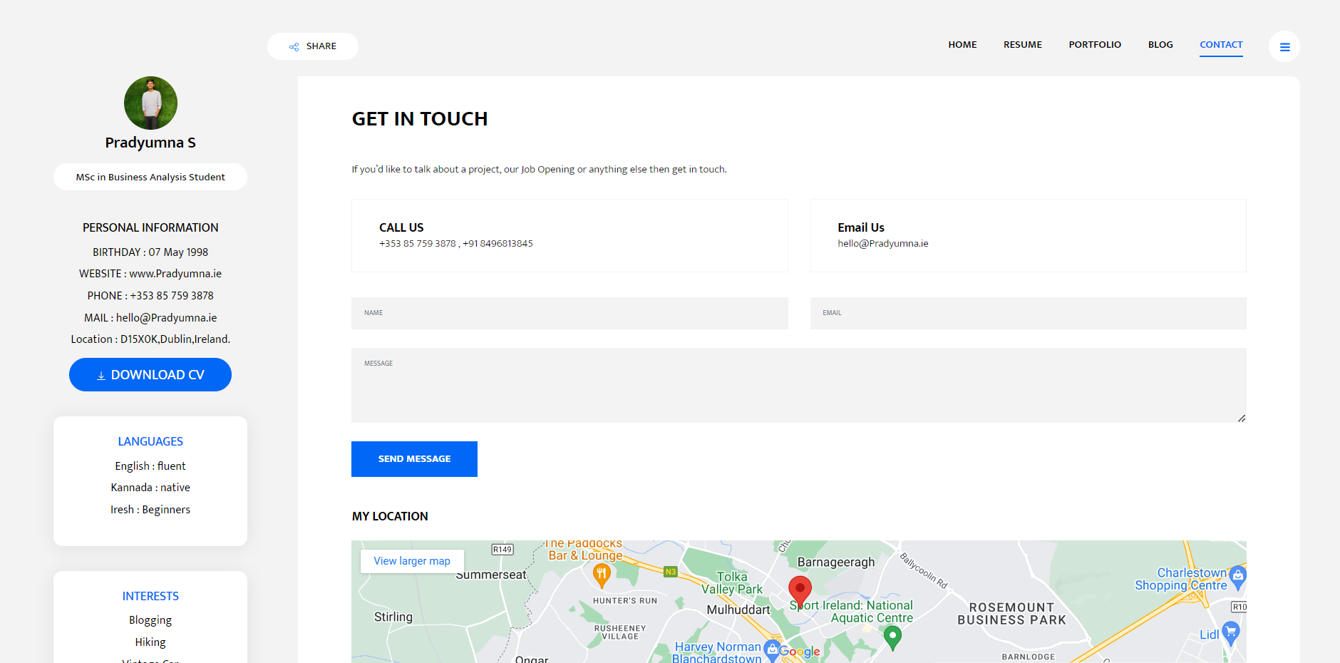 GitHub - Pradyumna-yes/Business-Analyst-Portfolio-Website: A portfolio is a collection of ...