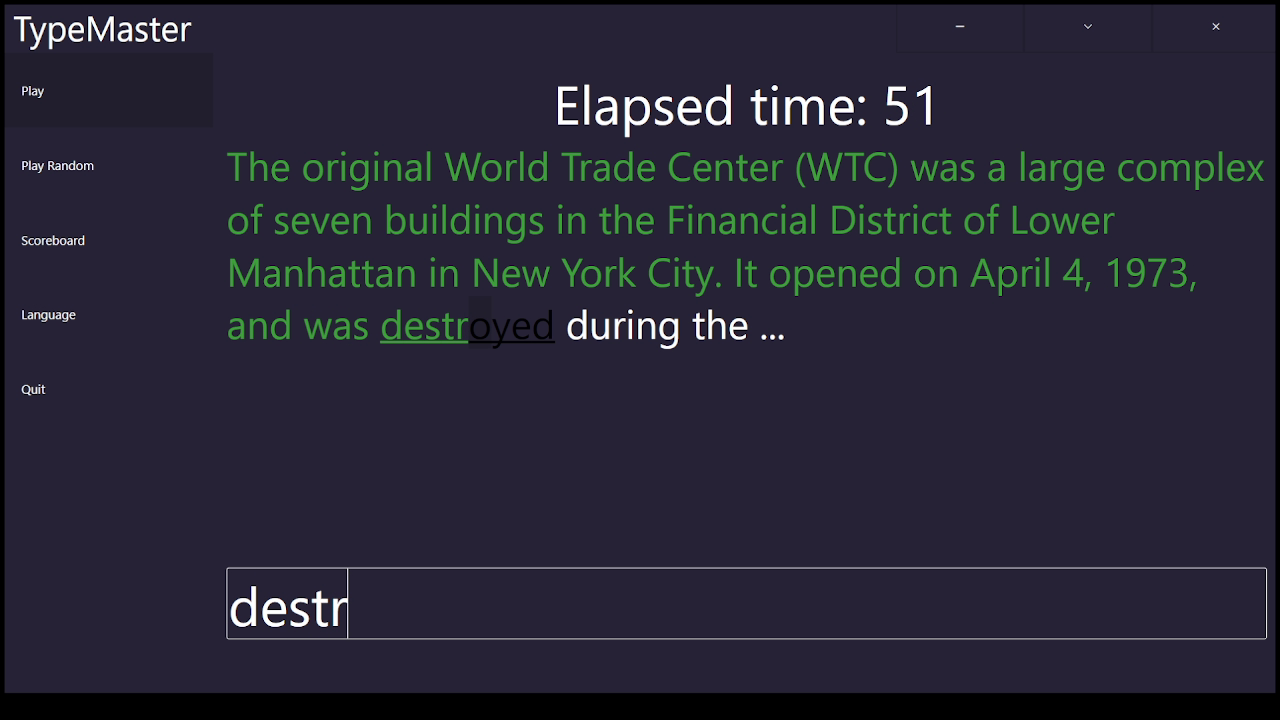 GitHub - ksawio97/TypeMaster: TypeMaster: Boost your typing skills while exploring Wikipedia ...